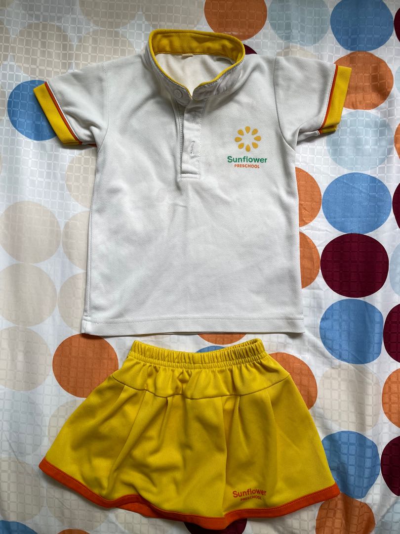 Sunflower Preschool Uniform, Babies & Kids, Babies & Kids Fashion on ...