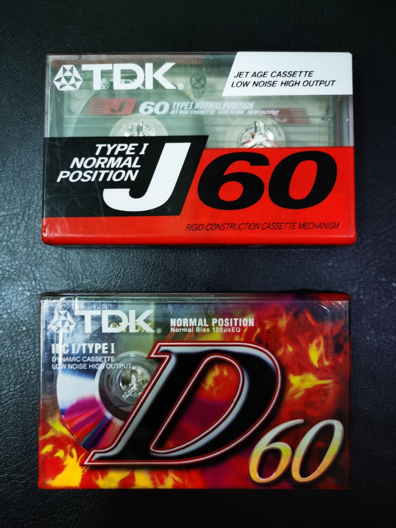 TDK J/D 60 Kaset /Cassette Tape, Hobbies & Toys, Music & Media, CDs & DVDs on Carousell