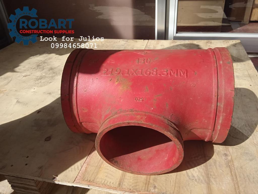 Tee Reducer Groove Type 8x6, Commercial & Industrial, Construction ...