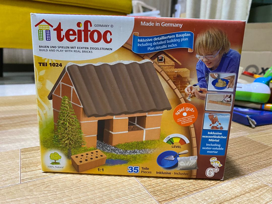 Teifoc (TEI 1024) - Real Brick Build Set - Small Family House, Hobbies ...