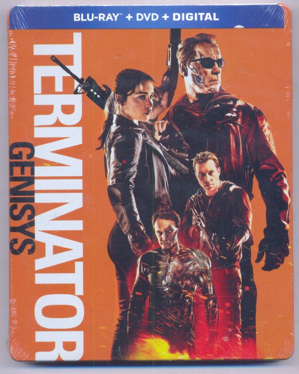Terminator Genisys Steelbook [ Blu-Ray ], Hobbies & Toys, Music & Media ...