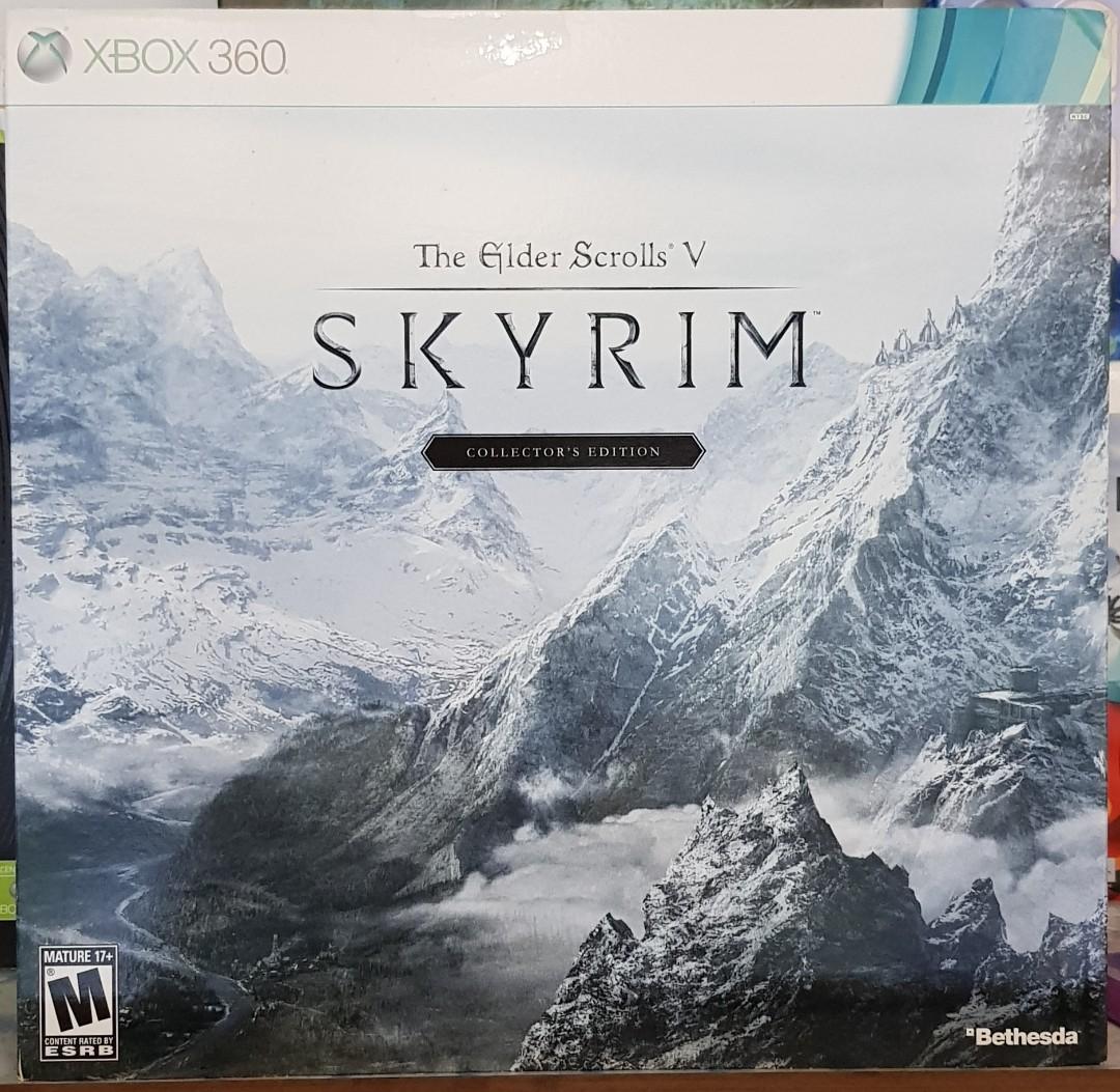 The Elder Scrolls V: Skyrim - Collector's Edition, Video Gaming, Video ...