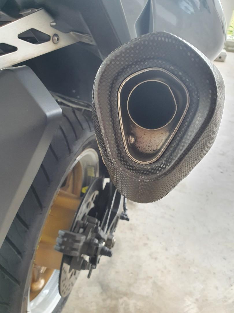Tmax 530 (12-16) Akrapovic Full Exhaust System, Motorcycles, Motorcycle ...