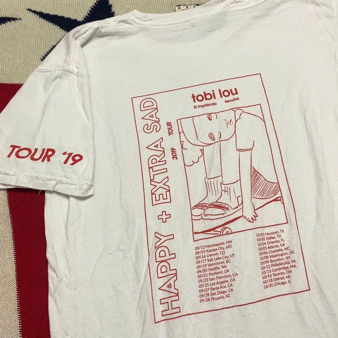 Tobi Lou Rapper Tour T shirt, Men's Fashion, Tops & Sets, Tshirts ...