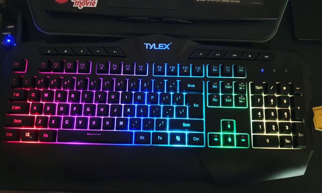 Tylex X-Z55 RGB keyboard, Computers & Tech, Parts & Accessories ...