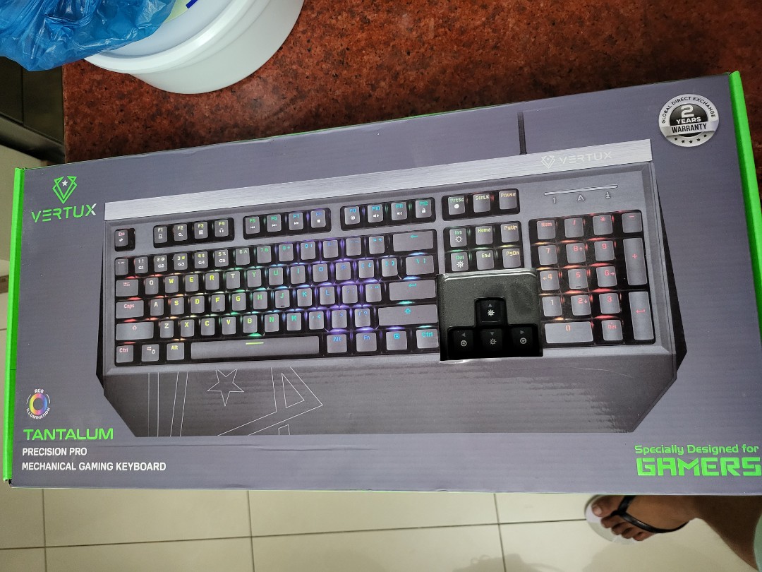 Vertux mechanical keyboard, Computers & Tech, Parts & Accessories ...