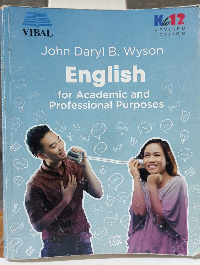 VIBAL English for Academic and Professional Purposes (EAPP) SHS ...