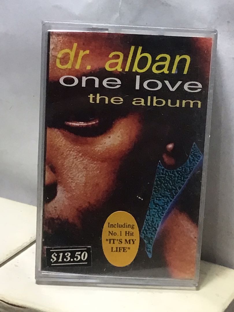 VINTAGE CASSETTE TAPE Dr Alban - One Love The Album OOP KASET Anubis ...