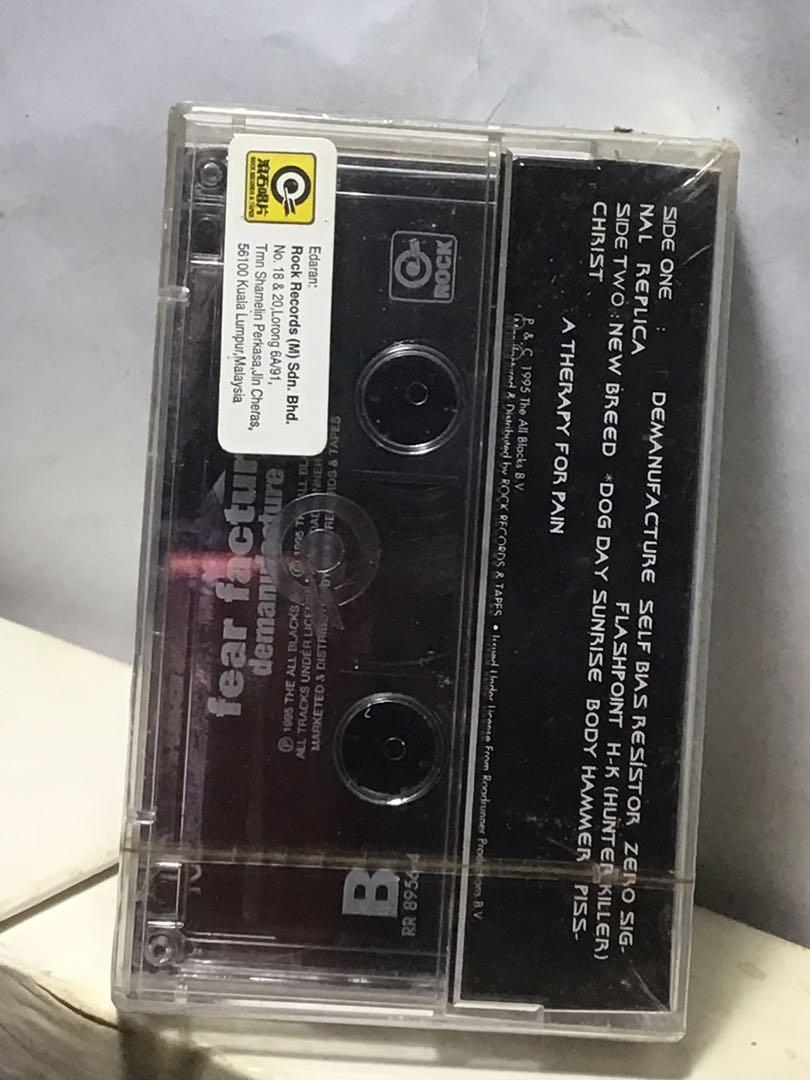 VINTAGE CASSETTE TAPE Fear Factory - Demanufacture OOP KASET NOS NEW ...