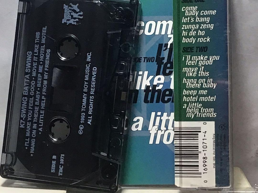 VINTAGE CASSETTE TAPE K7 - Swing Baata Swing OOP KASET Anubis Pop Hip ...