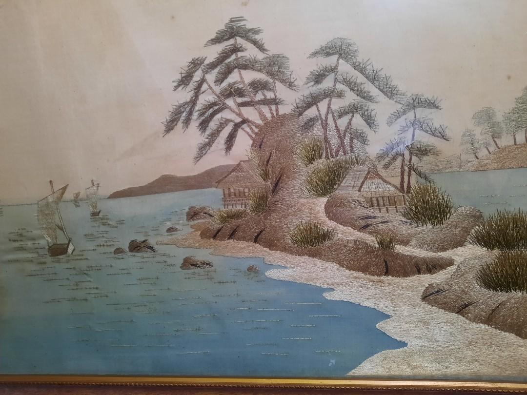 Vintage Japanese thread art, Hobbies & Toys, Memorabilia & Collectibles ...