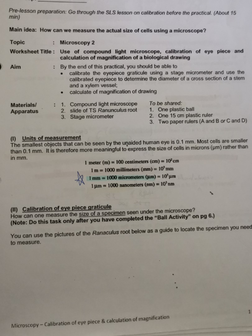 VJC biology practical notes and worksheets, Hobbies & Toys, Books ...