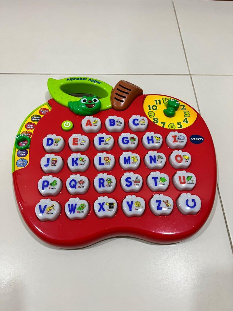 Great Condition Vtech Alphabet Apple toy, Babies & Kids, Infant ...