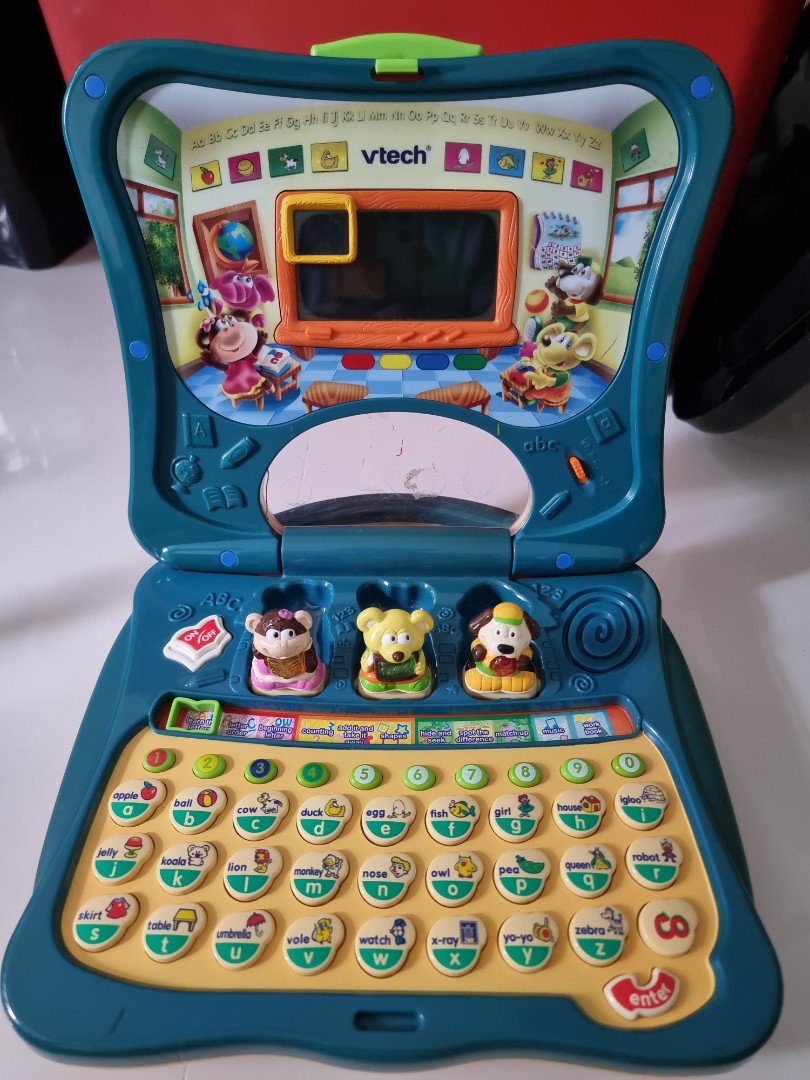 Vtech Letter Fun Laptop, Babies & Kids, Infant Playtime on Carousell
