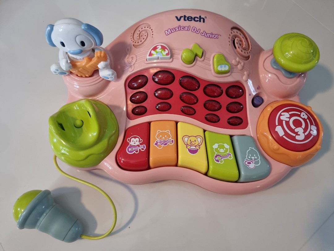 Vtech Musical DJ Junior, Babies & Kids, Infant Playtime on Carousell