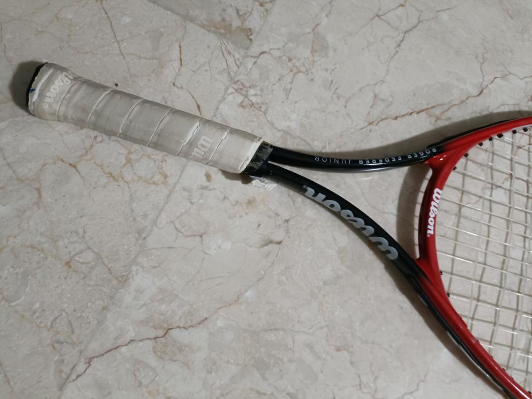 Wilson Roger Federer Tennis Racket 25, Sports Equipment, Sports & Games ...