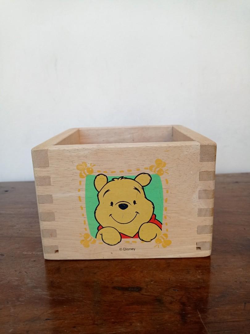 Winnie the Pooh Wooden Box, Furniture & Home Living, Home Improvement ...