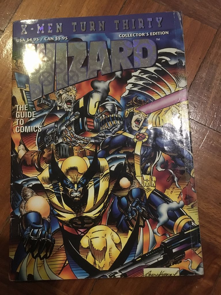 Wizard Magazine X-Men Turn Thirty Collector's Edition 1993 issue ...