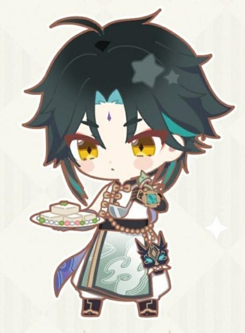 Xiao chibi stand / big stand Sweet paradise set genshin impact ...