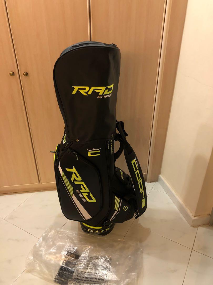 2021 VESSEL X Cobra RADSPEED TOUR STAFF CART BAG (With Original ...