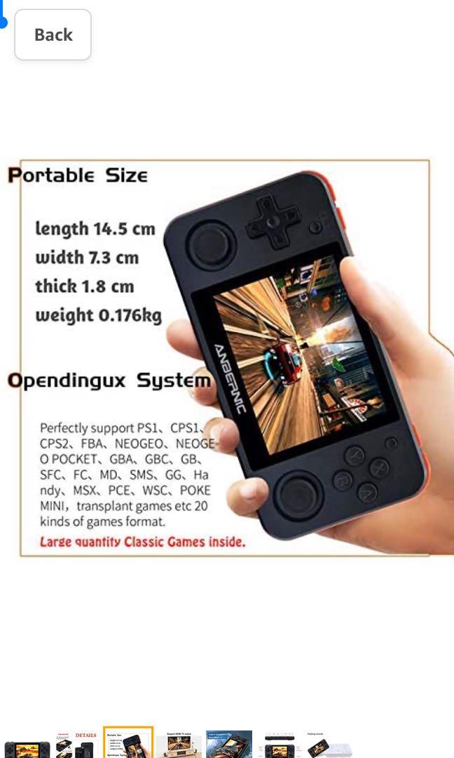 Anbernic RG350P Handheld Game Console , 3.5 Inch IPS Screen Retro ...