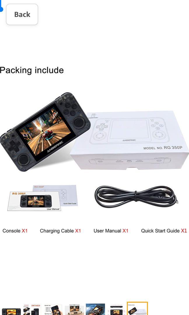Anbernic RG350P Handheld Game Console , 3.5 Inch IPS Screen Retro ...