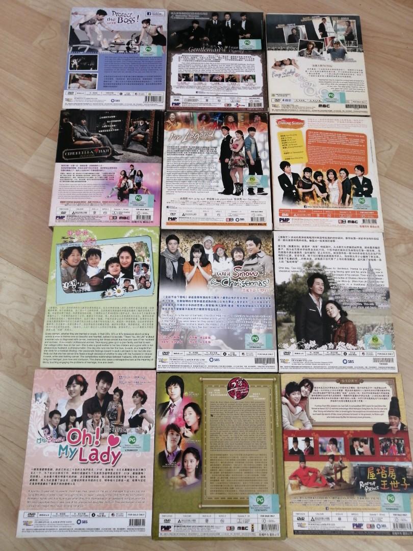 PRICE DROP: Korean Drama DVDs: Set 3 - 12 Titles, Hobbies & Toys, Music ...