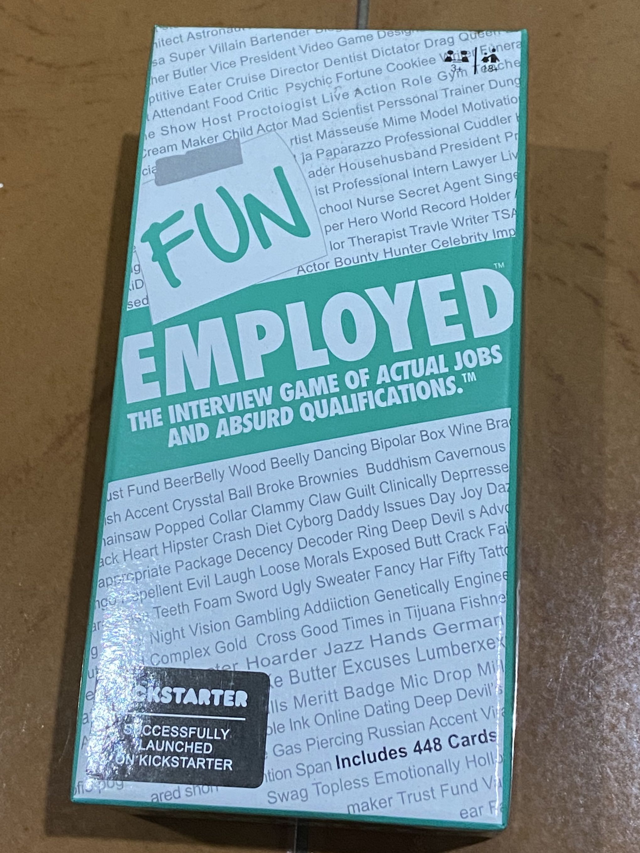 Authentic Funemployed card game, Hobbies & Toys, Toys & Games on Carousell