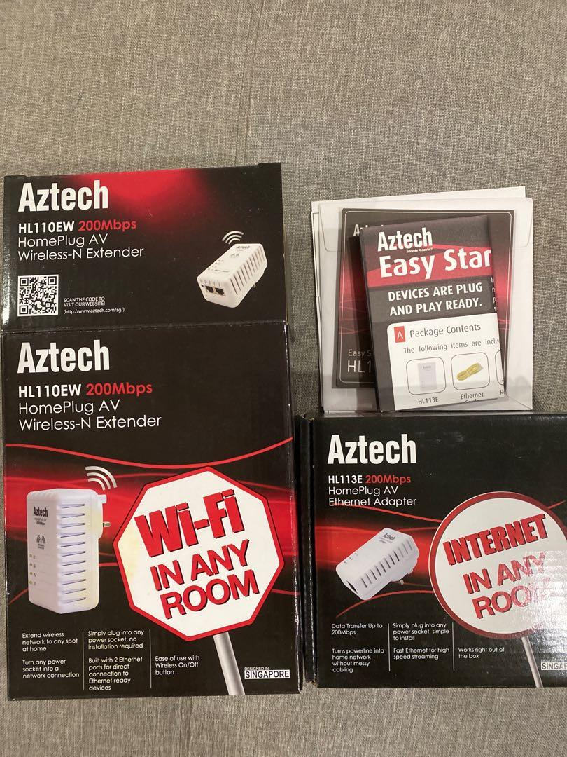 Aztech wireless extender, Computers & Tech, Parts & Accessories ...