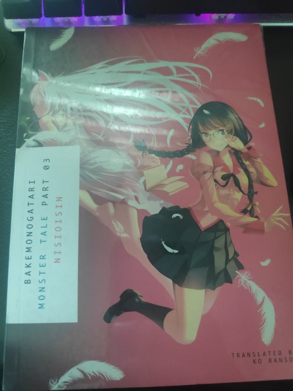 BAKEMONOGATARI MONSTER TALE PART 3, Hobbies & Toys, Books & Magazines, Comics & Manga on Carousell
