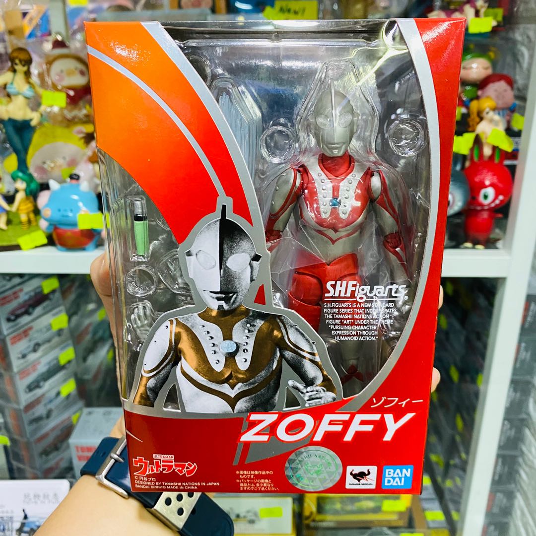 Bandai SHFiguarts SHF Ultraman Zoffy 鹹蛋超人 咸蛋超人 超人佐菲 咸旦超人 佐菲, 興趣及遊戲, 玩具 ...
