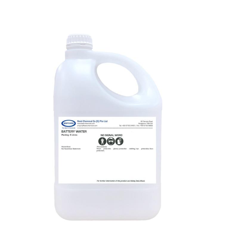 Battery Water 1L/4L/20L, Car Accessories, Accessories on Carousell