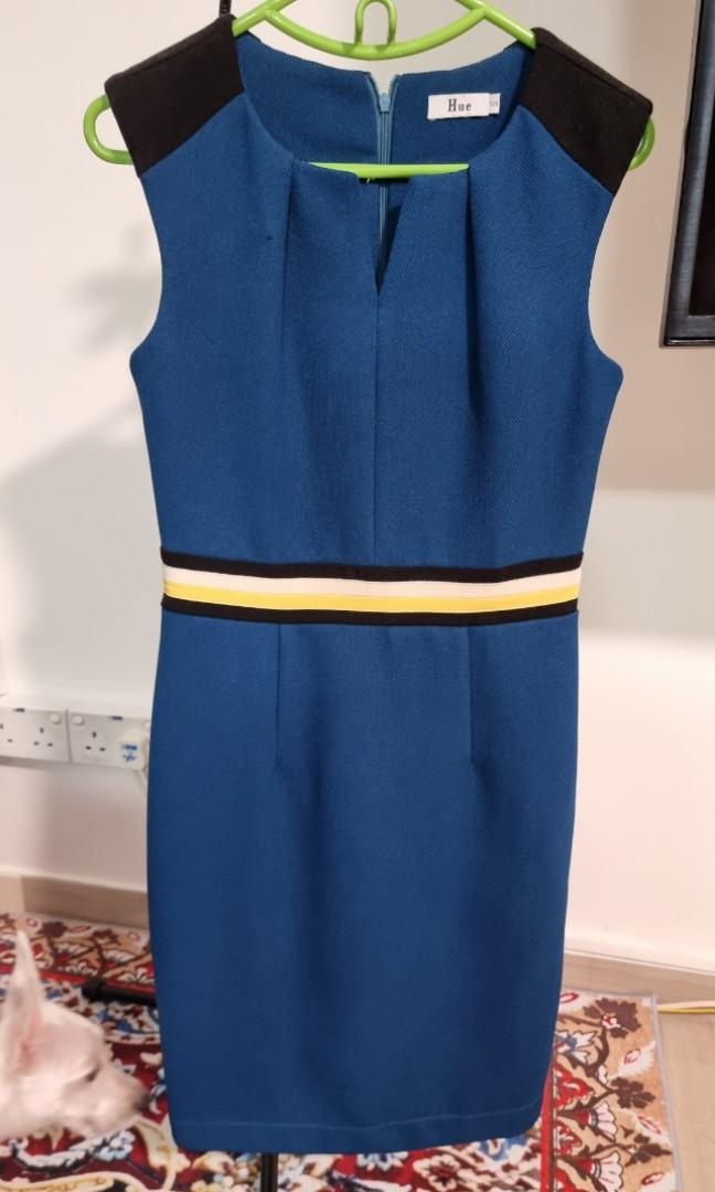 Blue office lady wear, Women's Fashion, Dresses & Sets, Dresses on ...