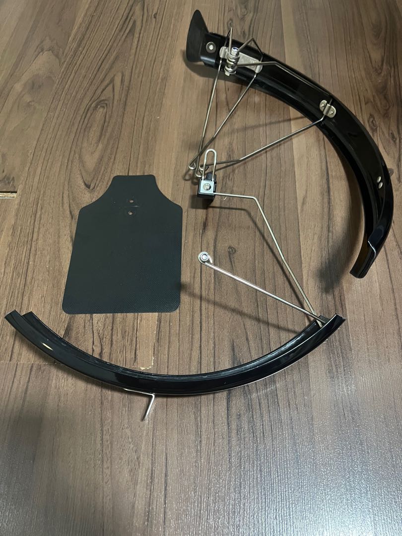 Brompton Black Edition front and rear mud guard/ fender, Sports ...