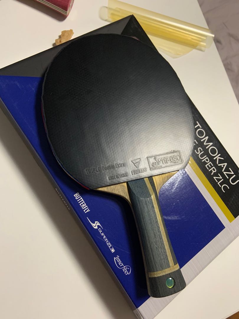 Butterfly Harimoto Super ZLC with TDE & D09C (Table Tennis), Sports Equipment, Sports & Games ...
