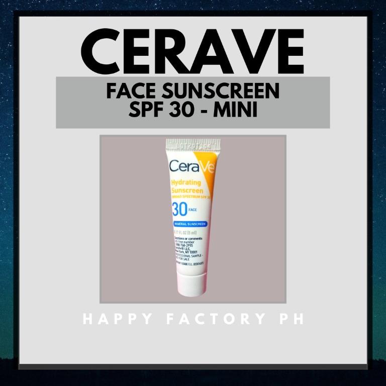 Cerave Mini Sunscreens, Beauty & Personal Care, Face, Face Care on ...