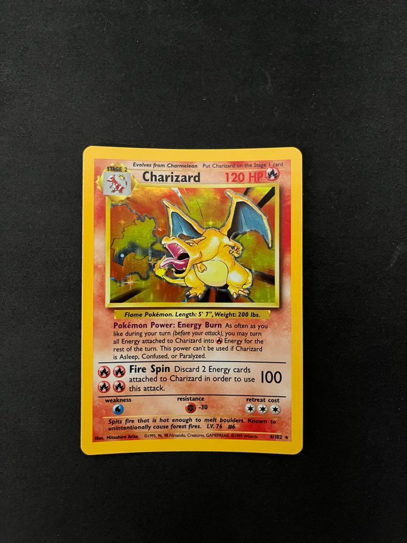 Charizard base set 1999 unlimited, Hobbies & Toys, Toys & Games on ...