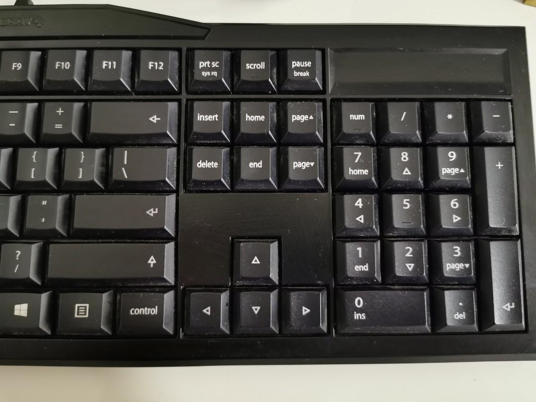 CHERRY MX 3800 USB mechanical keyboard, Computers & Tech, Parts ...