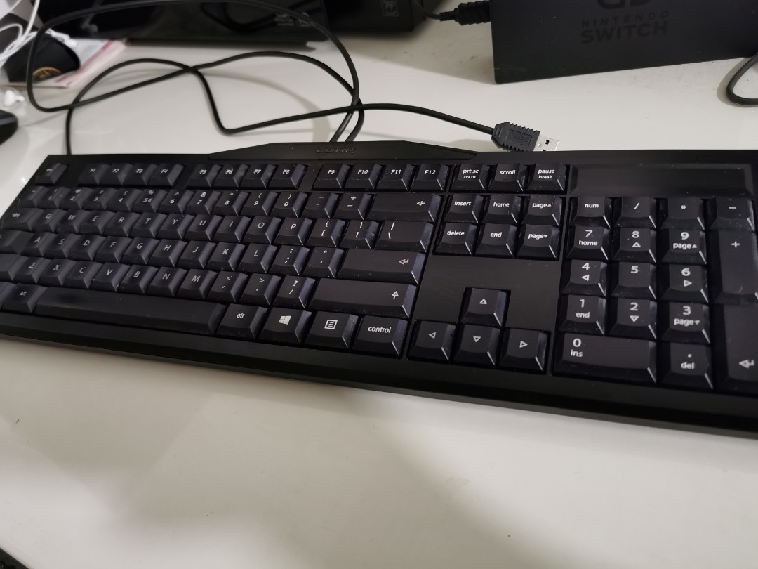 CHERRY MX 3800 USB mechanical keyboard, Computers & Tech, Parts ...