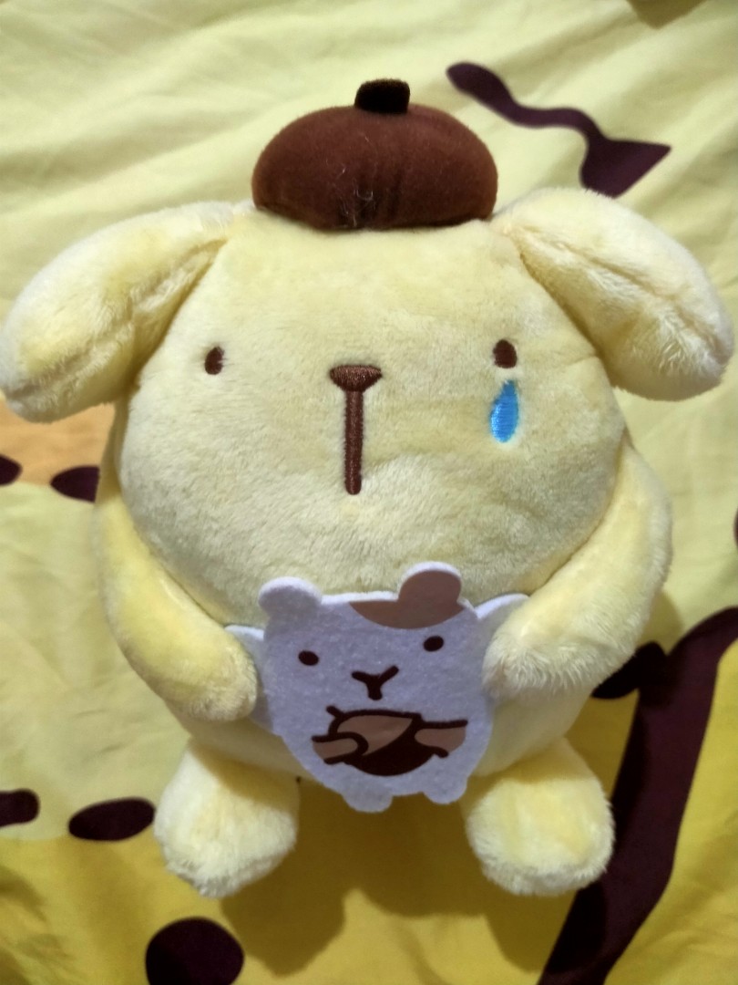 Crying Pompompurin, Hobbies & Toys, Toys & Games on Carousell