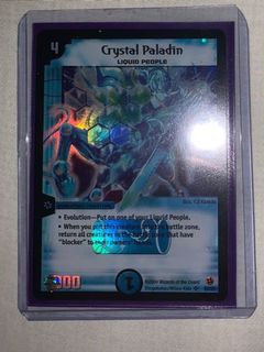 Crystal Paladin, Duel Masters, Hobbies & Toys, Toys & Games on Carousell