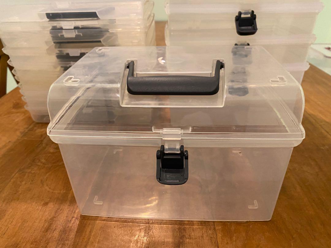 Daiso Large Plastic container, Everything Else on Carousell