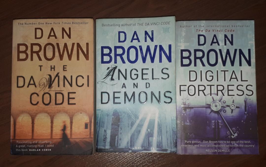 Davinci Code, Angels and demons and digital fortress, Hobbies & Toys ...