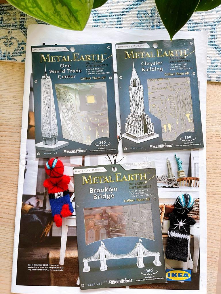 DIY Metal Earth 3D Model New York Architecture, Hobbies & Toys ...
