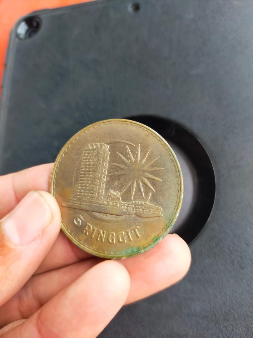 Duit Syiling RM 5 Tahun 1971, Hobbies & Toys, Collectibles ...