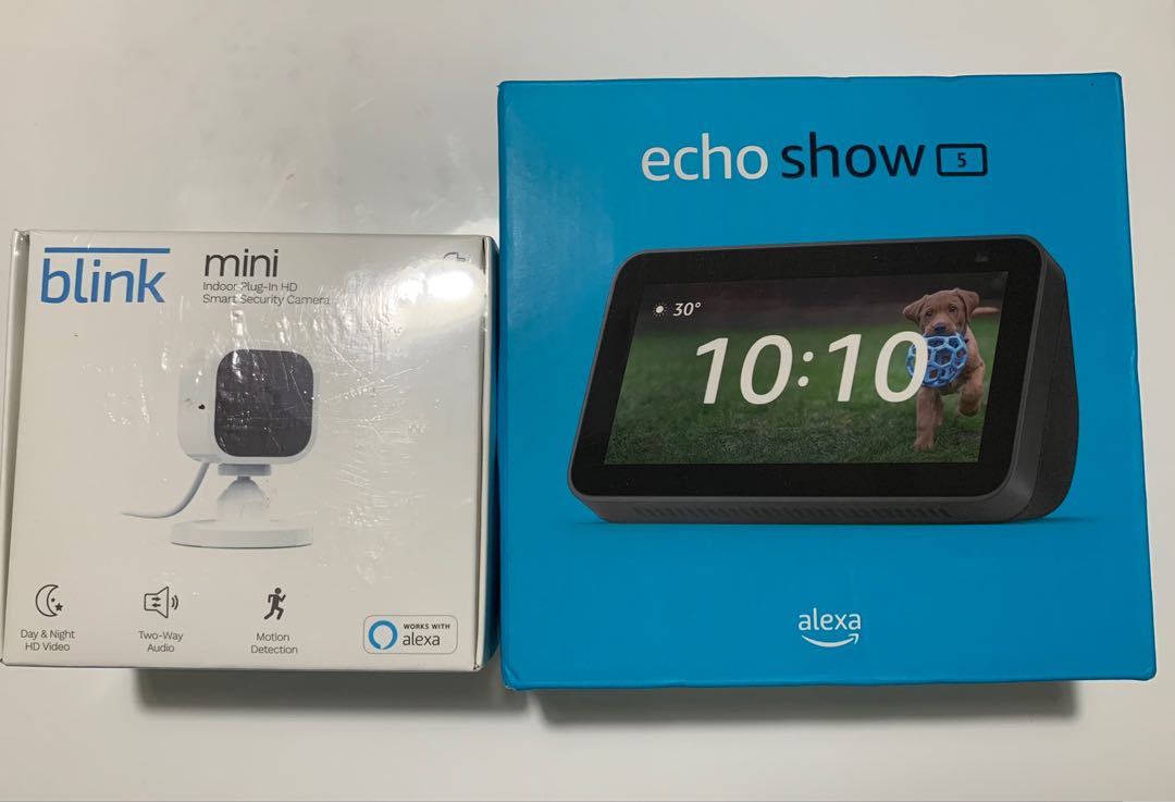 Echo Show 5 (2nd gen) with blink mini camera, TV & Home Appliances, TV ...