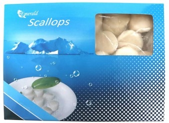 Emerald Scallops - Frozen - 1kg, Food & Drinks, Chilled & Frozen Food ...