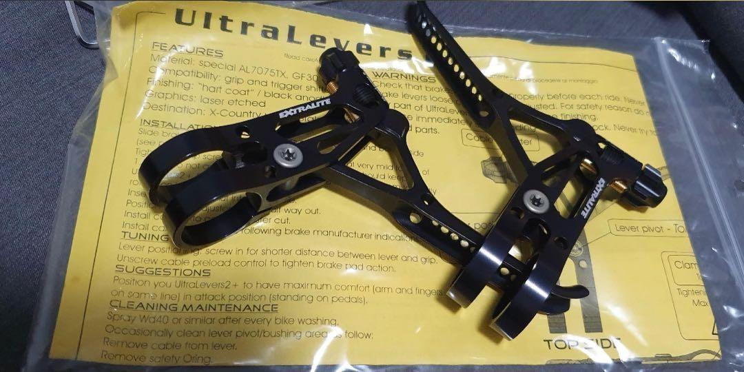 Extralite brake levers for Brompton, Sports Equipment, Bicycles & Parts ...