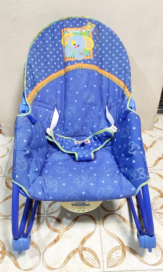 Fisher Price Blue Rocker, Babies & Kids, Infant Playtime on Carousell