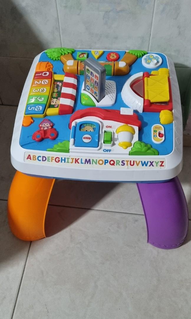 Fisher Price Laugh n Learn Activity Table, Babies & Kids, Infant ...